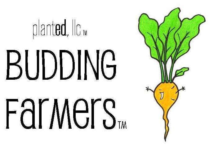 Planted-Budding Farmers Logo – Open Hands Farm